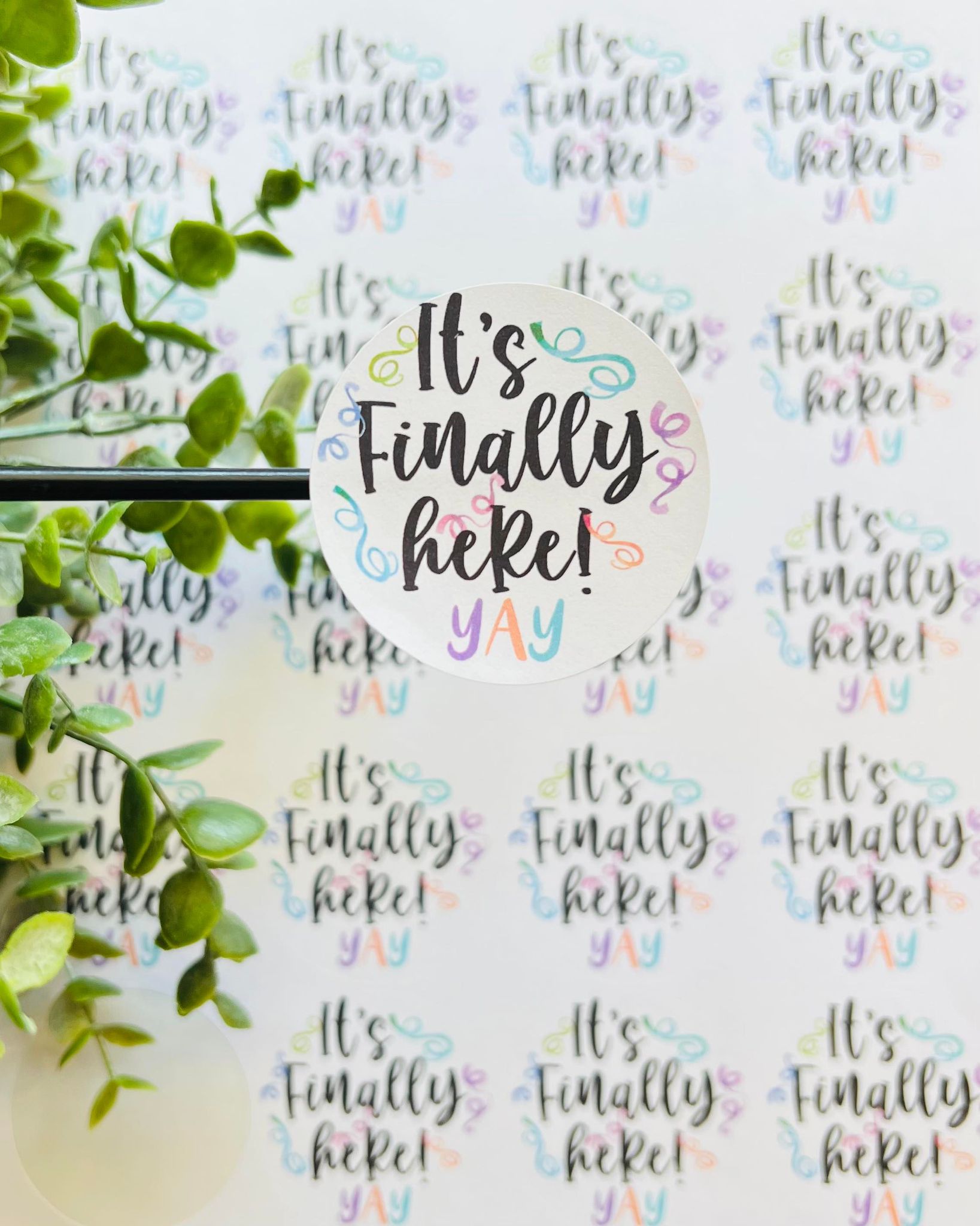 #09 Its finally here! yay - 2 inch circles – Creations By Brittney